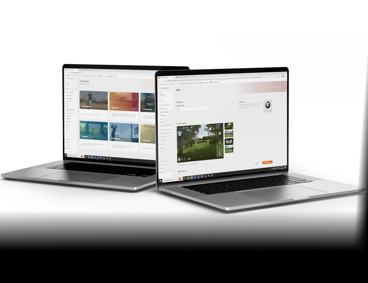 Trackman Golf Performance Software and Simulator