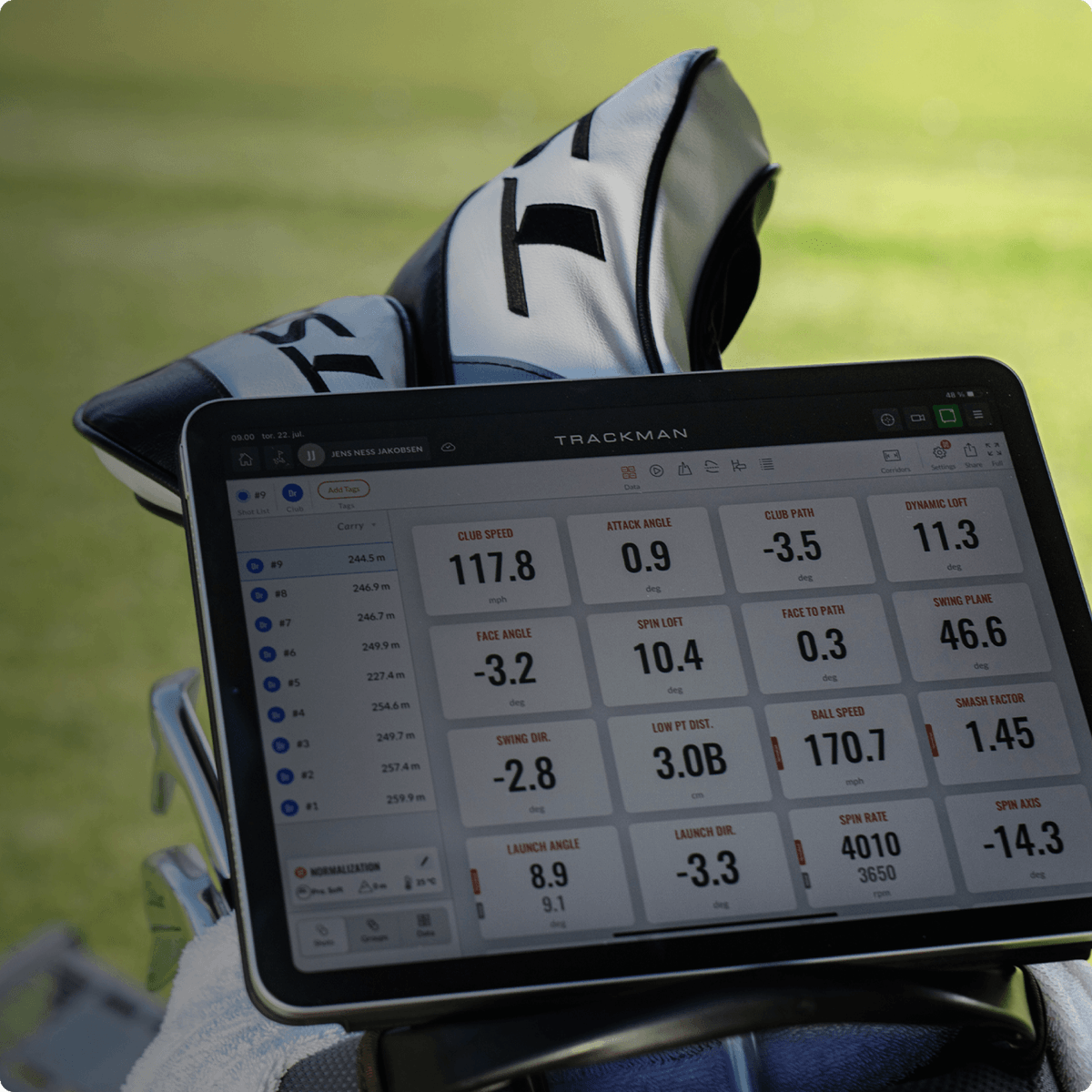 Trackman Golf Performance Software and Simulator