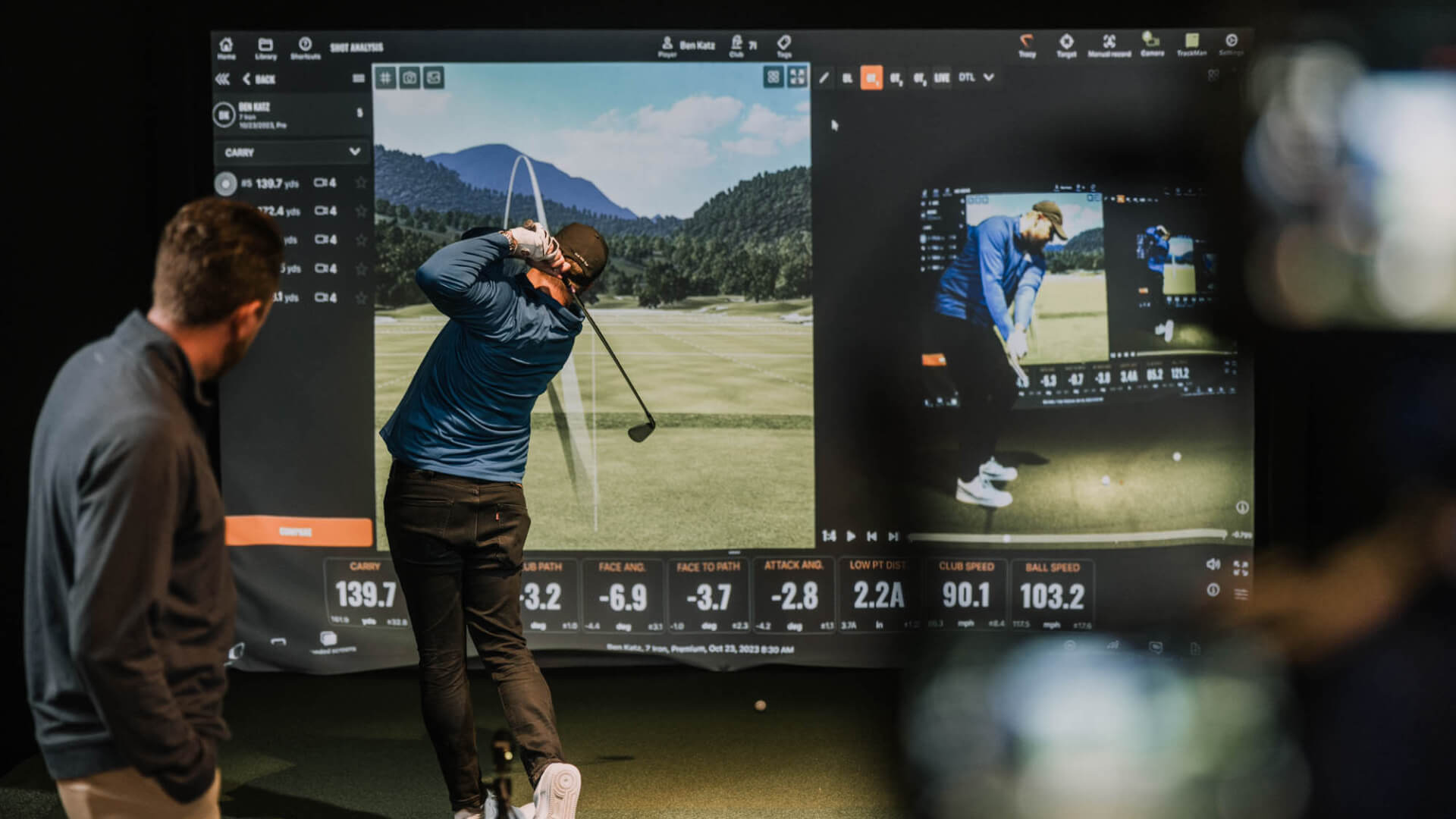Trackman Private Golf Simulator - Your Personal Golf Haven