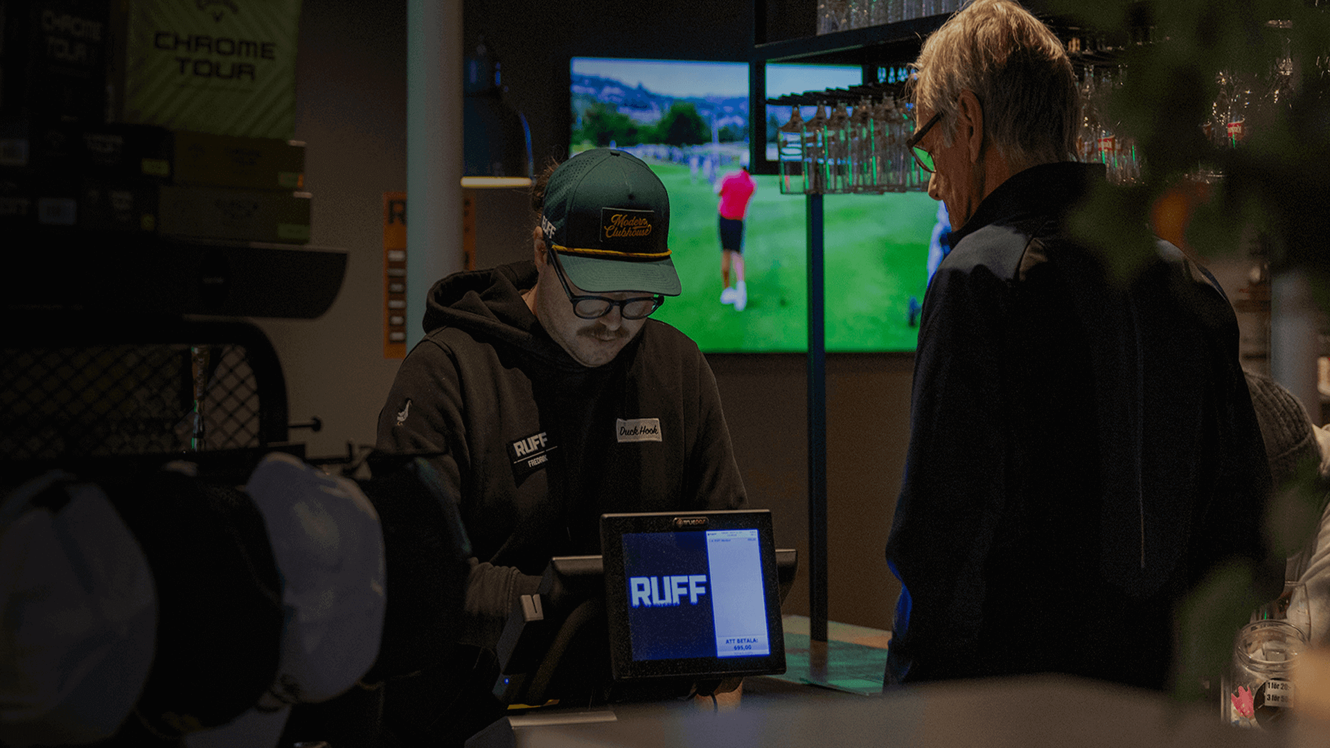 RUFF Golf erfindet das Indoor-Golf-Erlebnis mit Trackman neu
