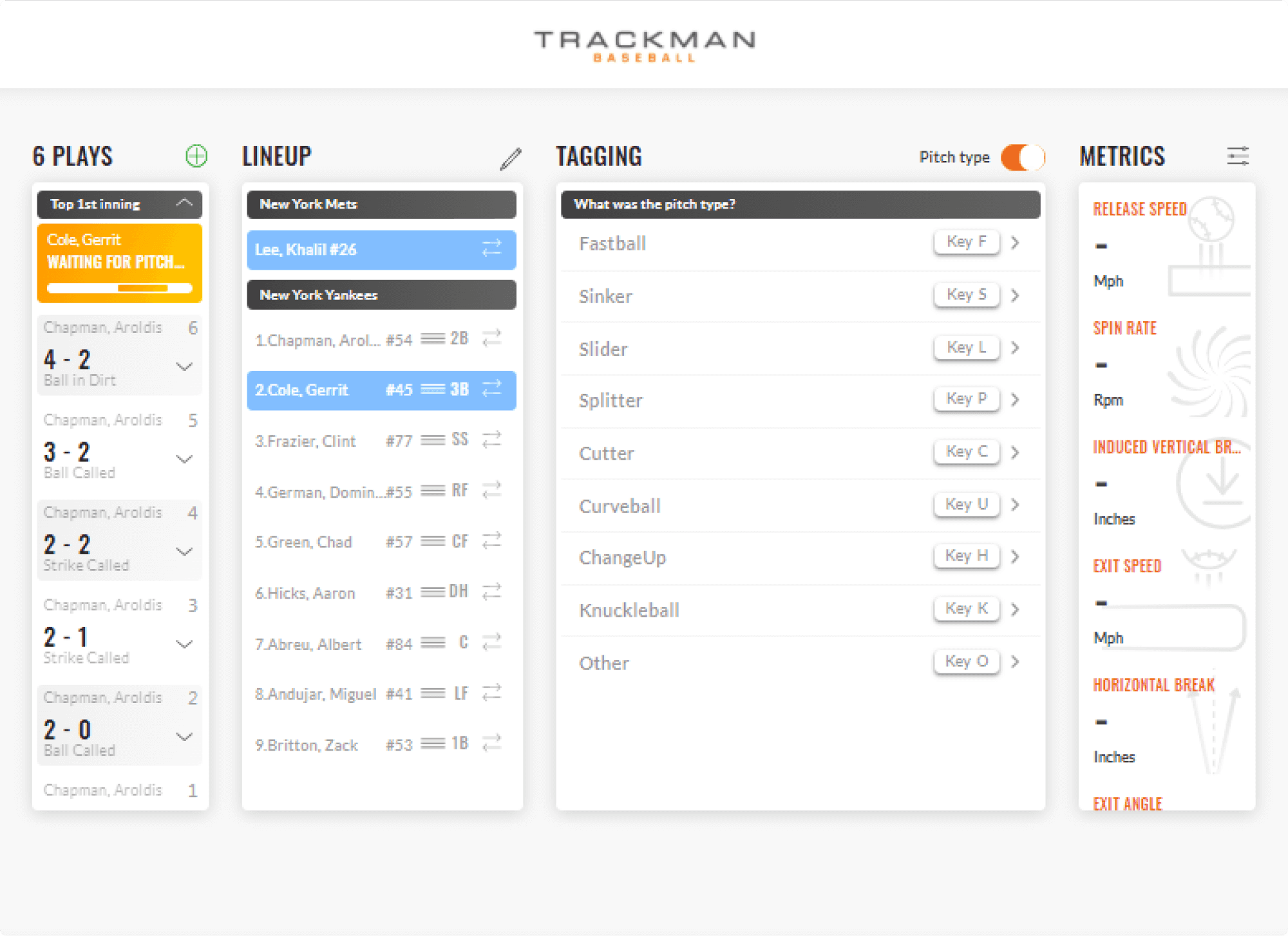 Trackman Baseball V3 - Advanced Software for Precision