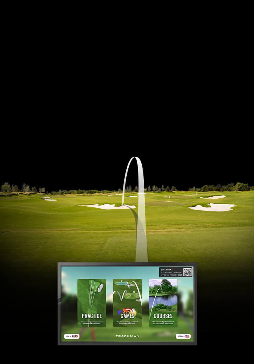 Trackman Golf Driving Range Technology